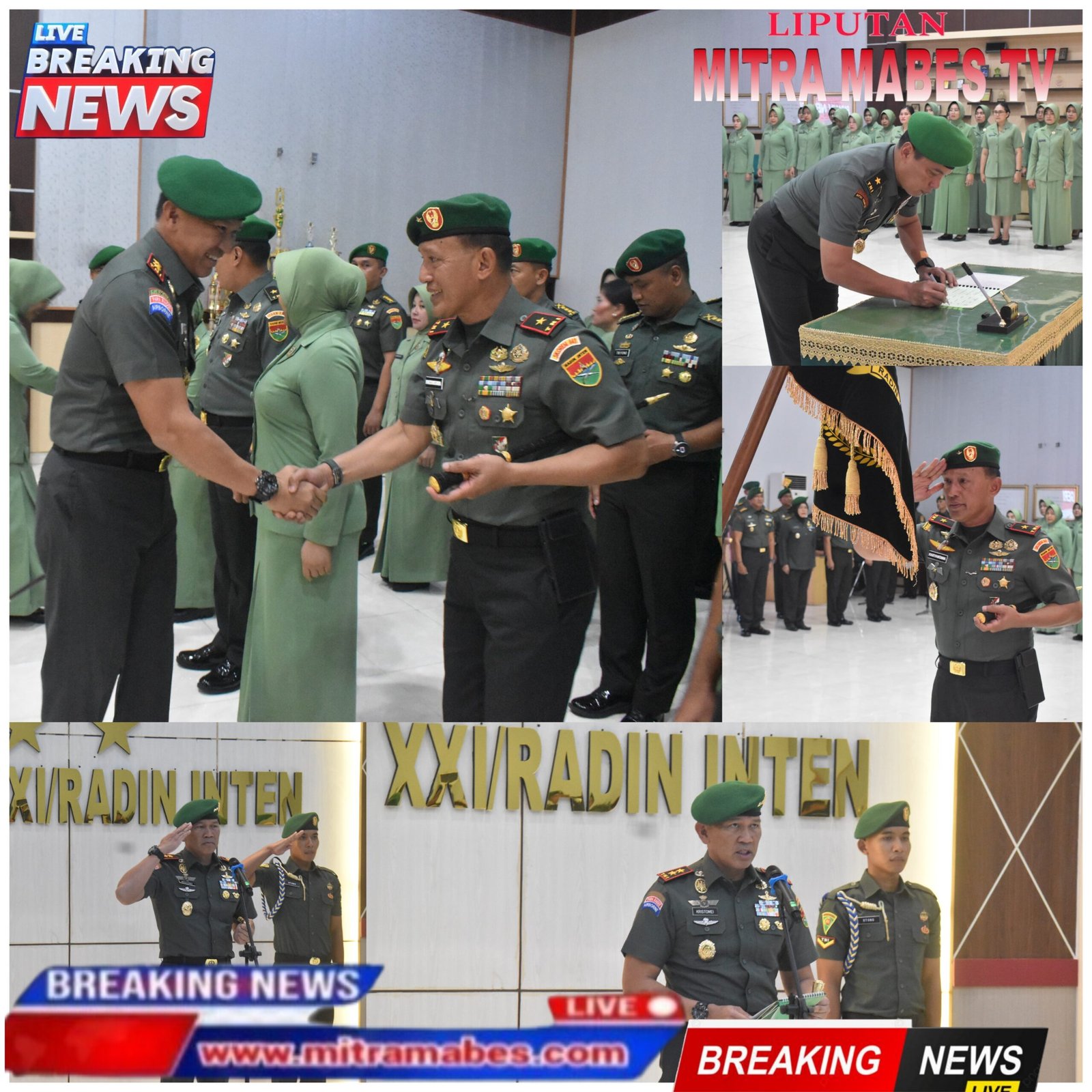 Gelar Tradisi Penerimaan Warga Baru, Pangdam XXI/Raden Inten Ucapkan ...